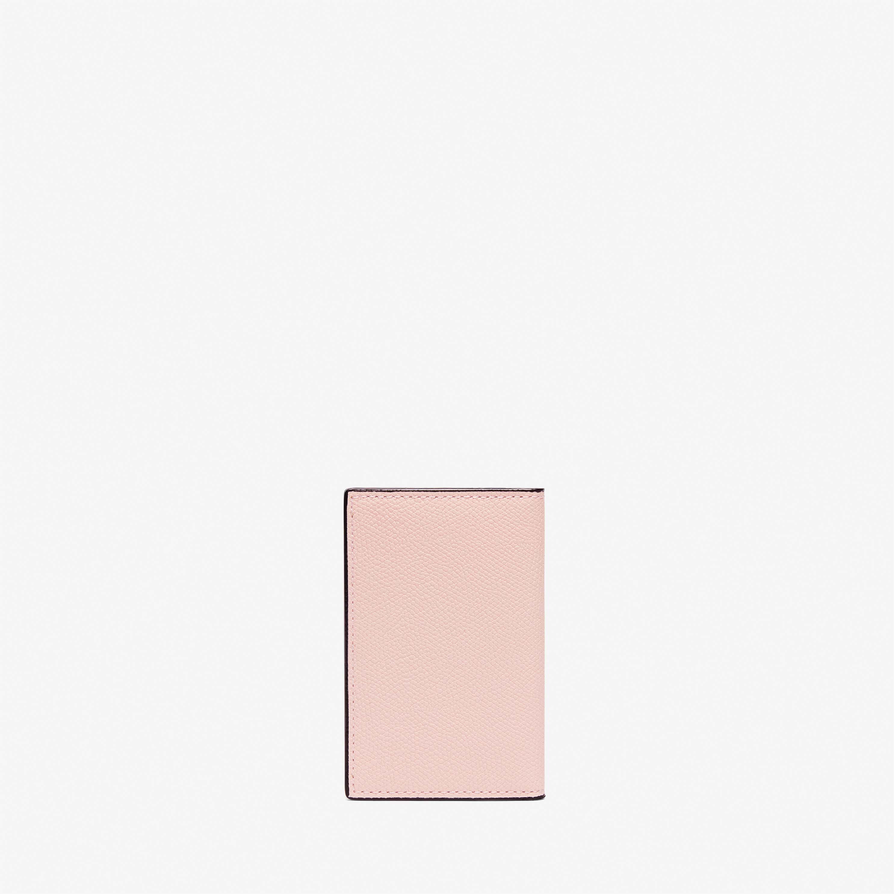 Pink Leather Credit card holder | Valextra small leather goods