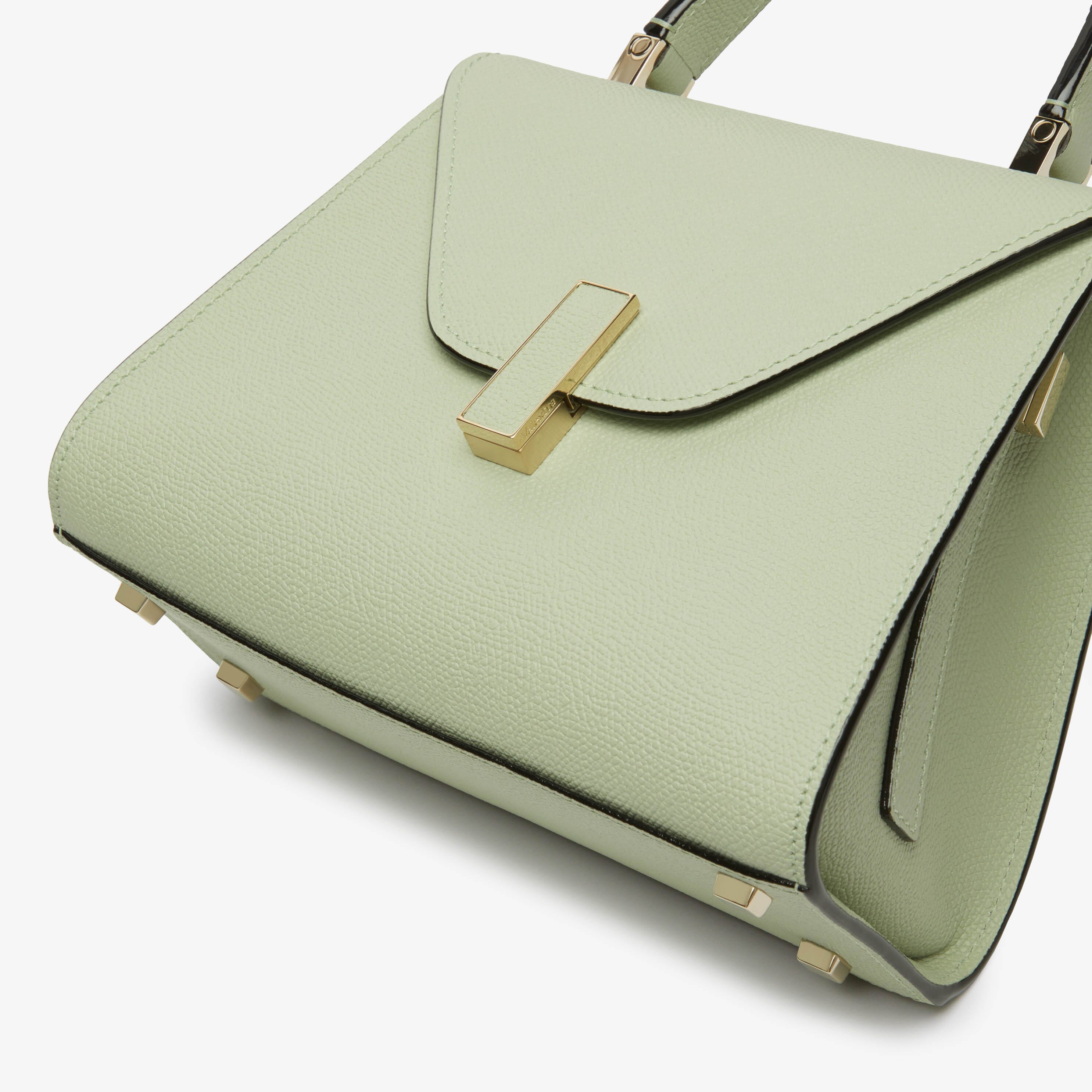 Women's Green Luxury Top Handle Mini Bag | Valextra Iside